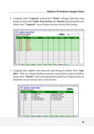 Panduanaplikasistokexcel 130220225613-phpapp01 | PDF