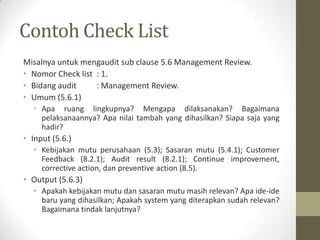 Panduan audit sistem informasi | PPTX