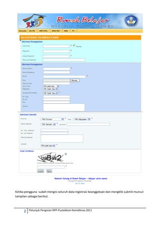 Panduan buat rpp | PDF