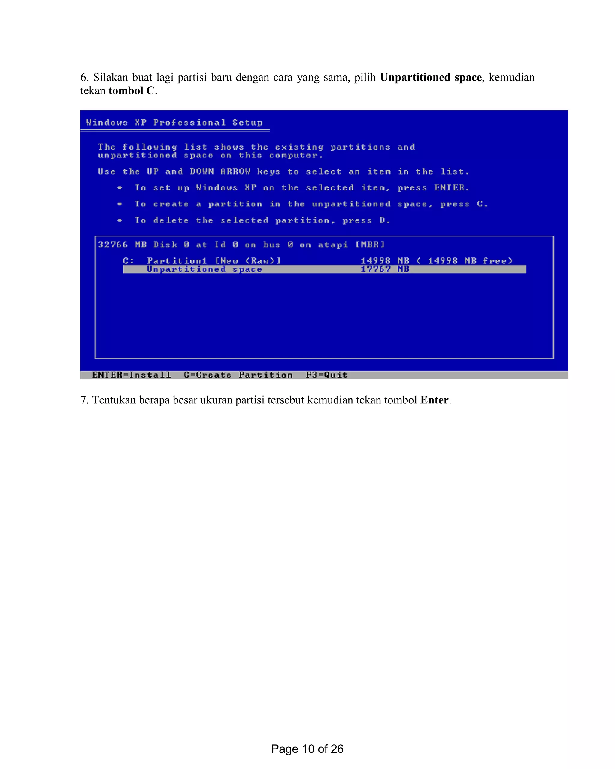 Panduan Cara Menginstall Windows Xp Sp3 Untuk Pemula Lengkap Dengan ...