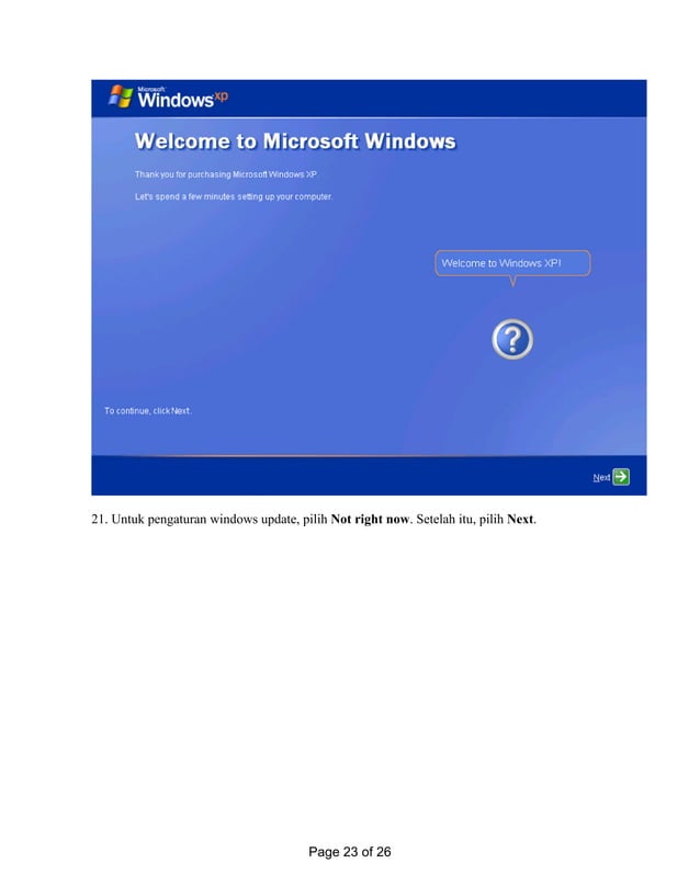 Panduan Cara Menginstall Windows Xp Sp3 Untuk Pemula Lengkap Dengan ...