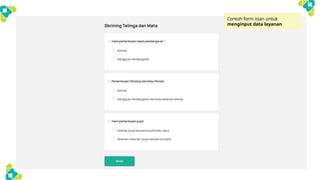 Panduan CKG untuk tenaga kesehatan di fasilitas layanan primer | PPTX