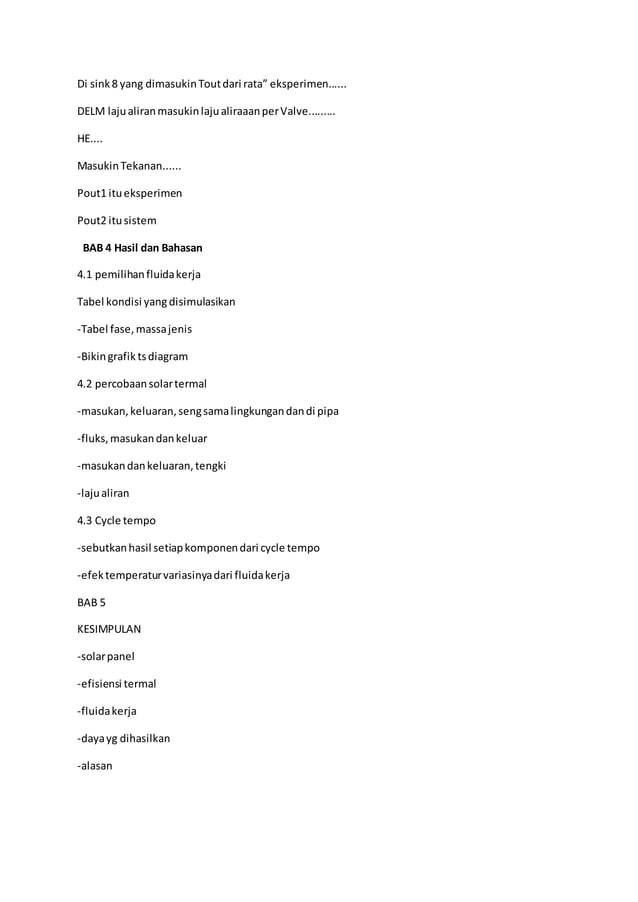 Panduan cycle tempo | DOCX