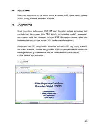 Panduan dan Peraturan PBS 2011 | PDF
