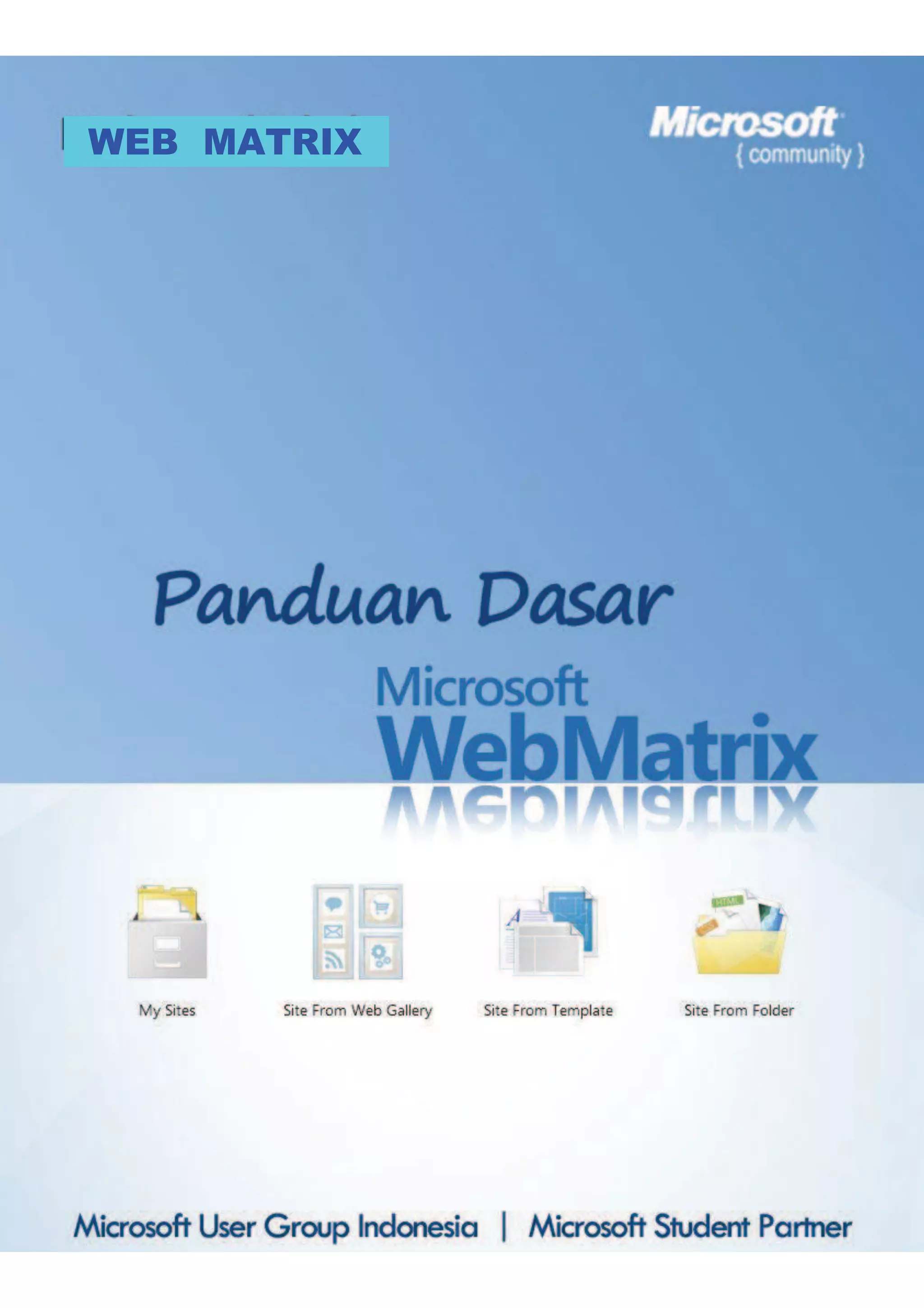 Panduan Dasar Web Matrix | PDF