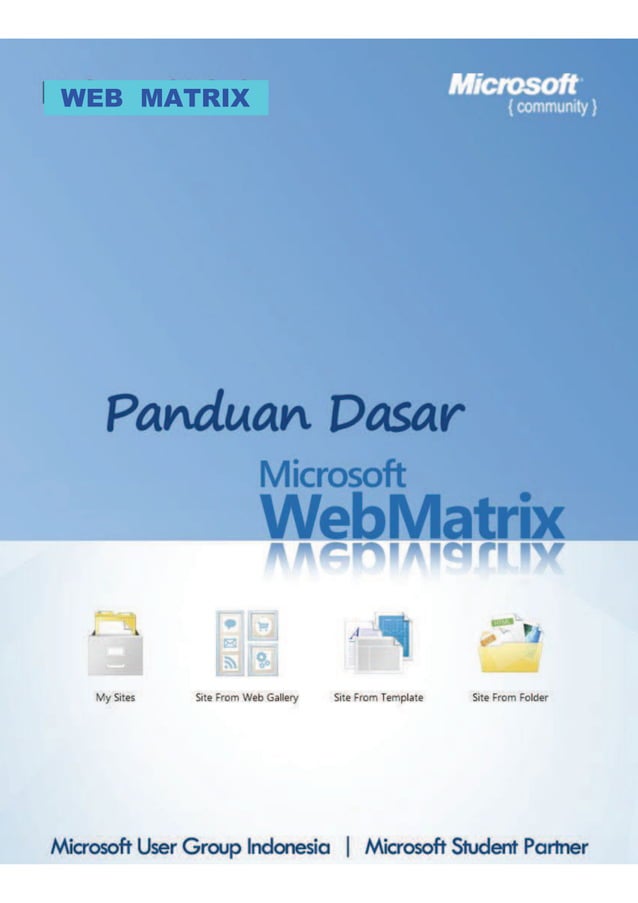 Panduan Dasar Web Matrix | PDF