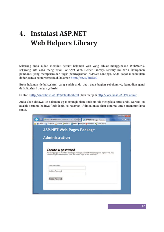 Panduan Dasar Web Matrix | PDF