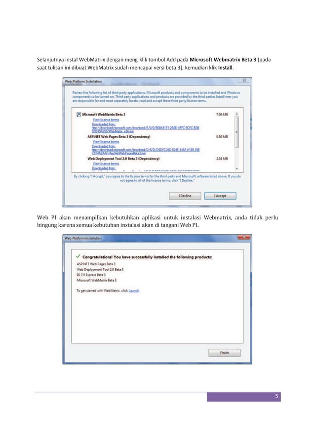 Panduan Dasar Web Matrix | PDF