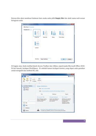 Panduan Dasar Web Matrix | PDF