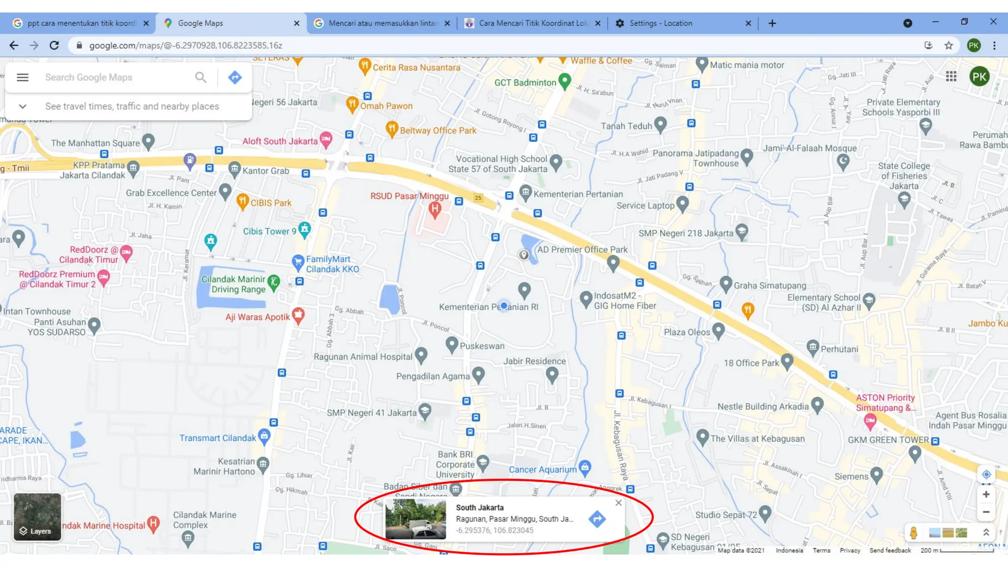 panduan desimal degree google maps agar dapat digunakan | PPT | Free ...