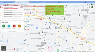panduan desimal degree google maps agar dapat digunakan | PPT