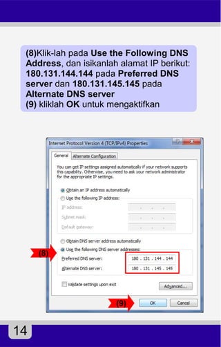 Panduan DNS Nawala ( Internet Filter ) | PDF
