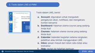 Panduan Dosen - Navigasi dan Menu di LMS PPG Prajabatan.pptx
