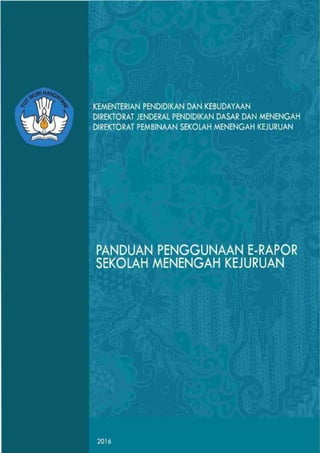Panduan e rapor smk | PDF
