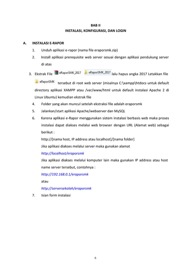 Panduan e rapor smk | PDF