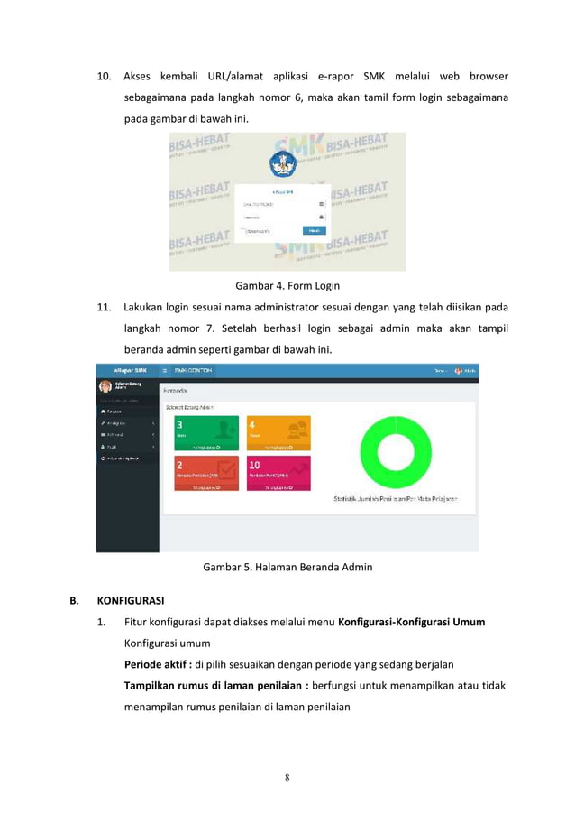 Panduan e rapor smk | PDF