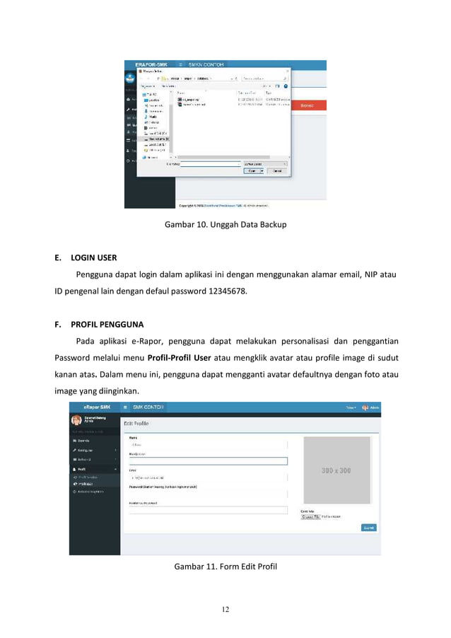 Panduan e rapor smk | PDF