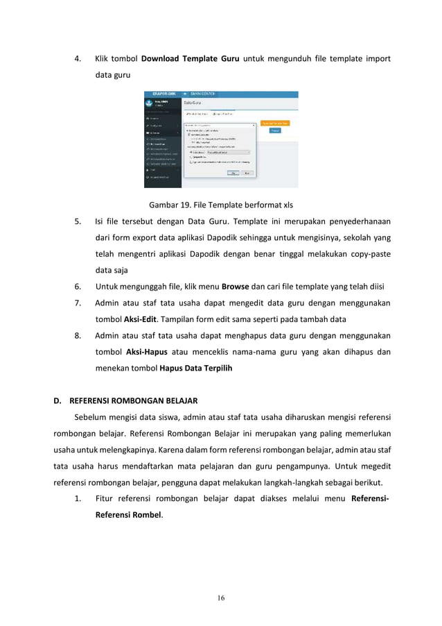 Panduan e rapor smk | PDF