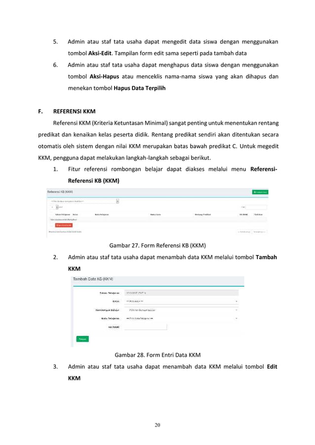 Panduan e rapor smk | PDF