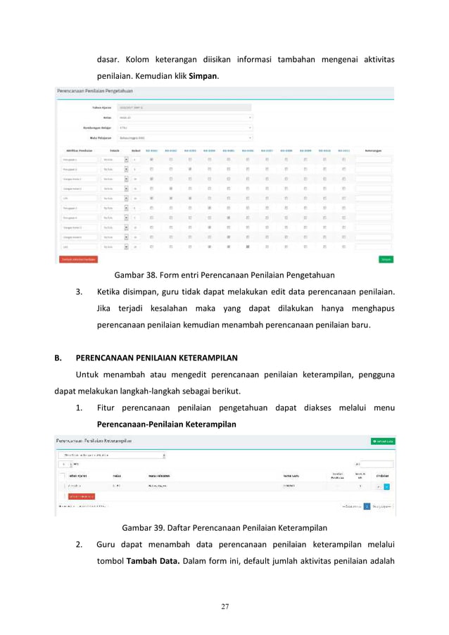 Panduan e rapor smk | PDF