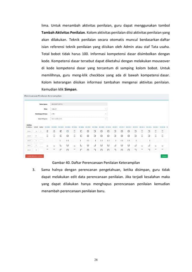 Panduan e rapor smk | PDF