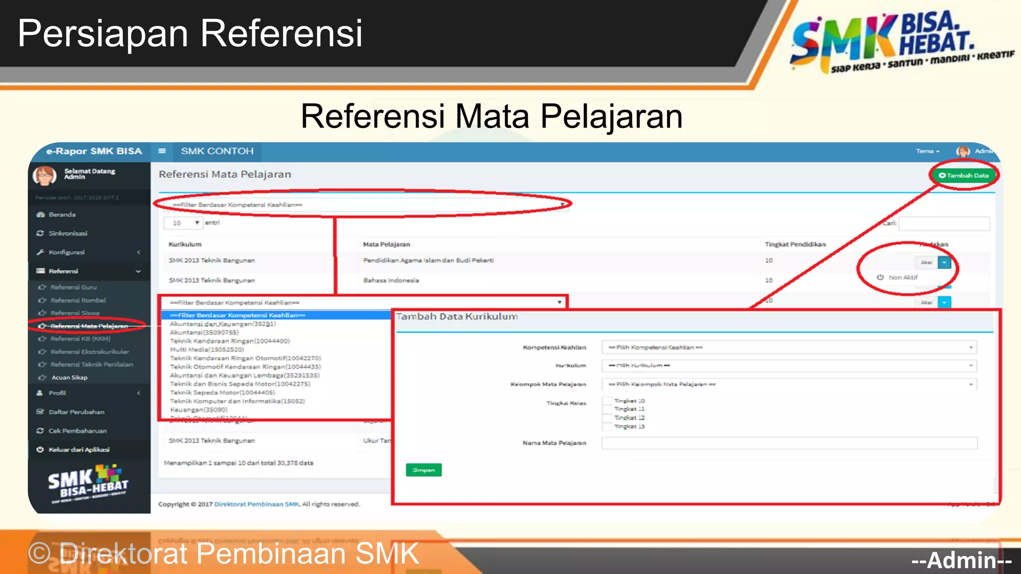 Panduan e rapor smk-v.3.0 | PPT