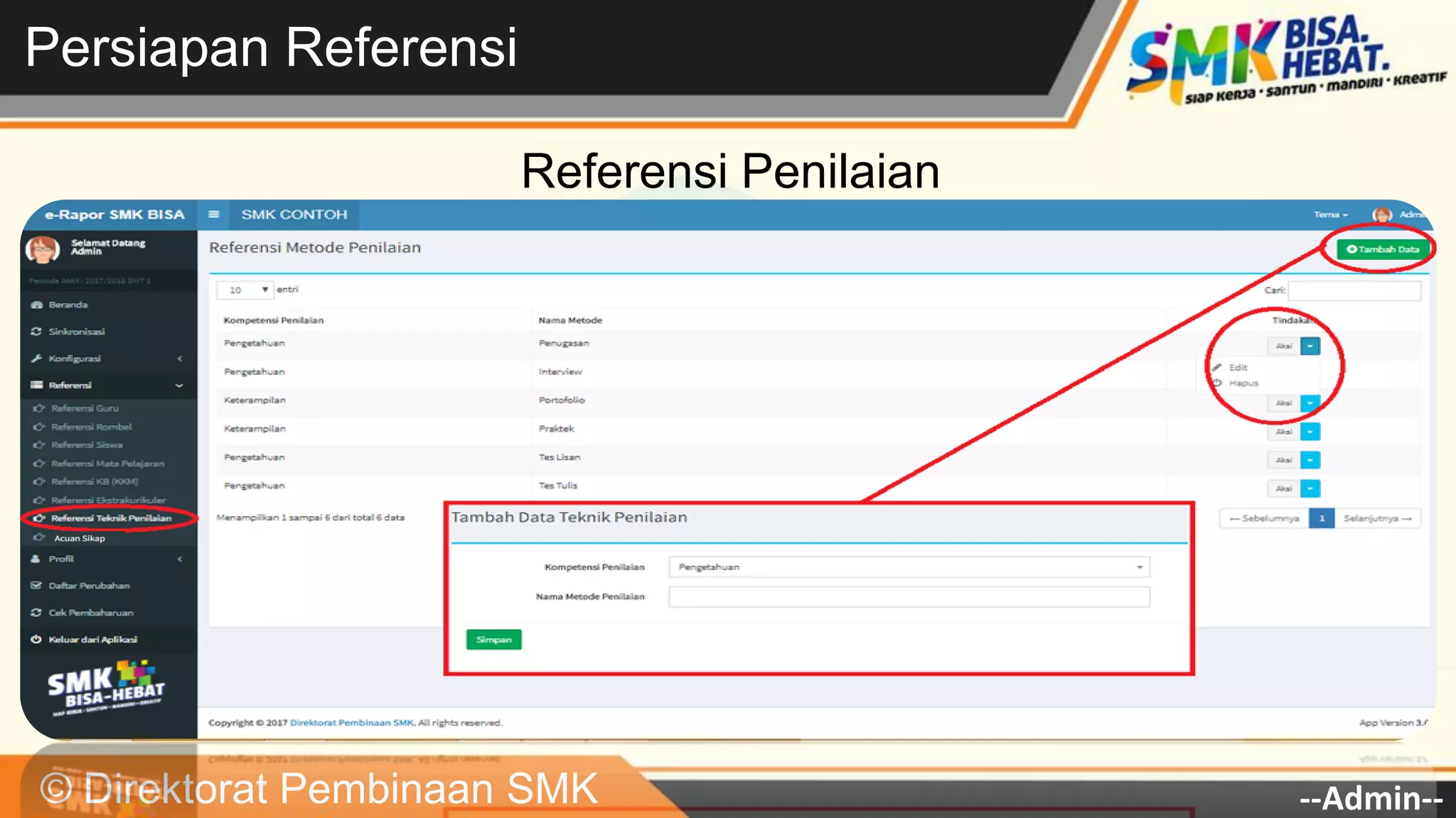Panduan e rapor smk-v.3.0 | PPT