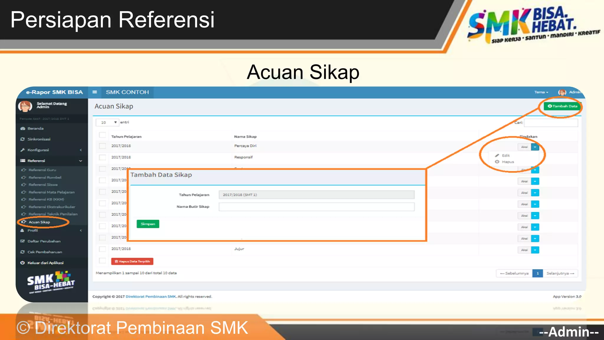 Panduan e rapor smk-v.3.0 | PPT