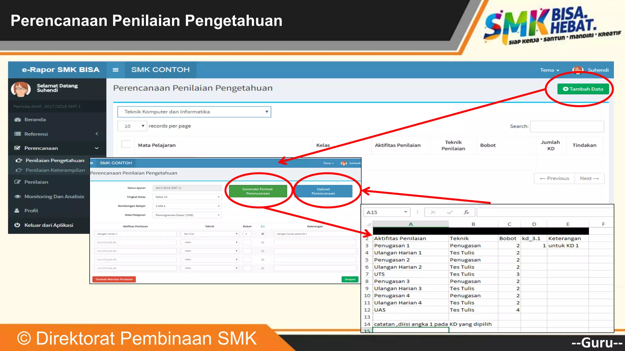 Panduan e rapor smk-v.3.0 | PPT