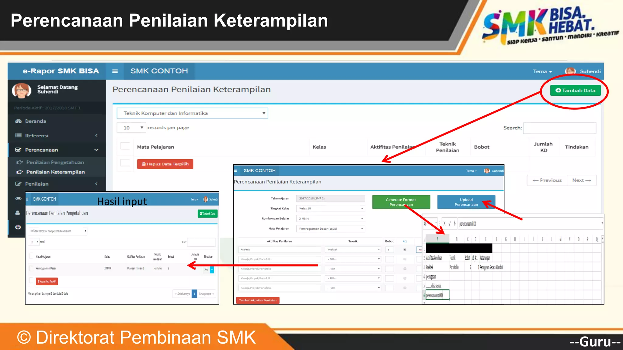 Panduan e rapor smk-v.3.0 | PPT