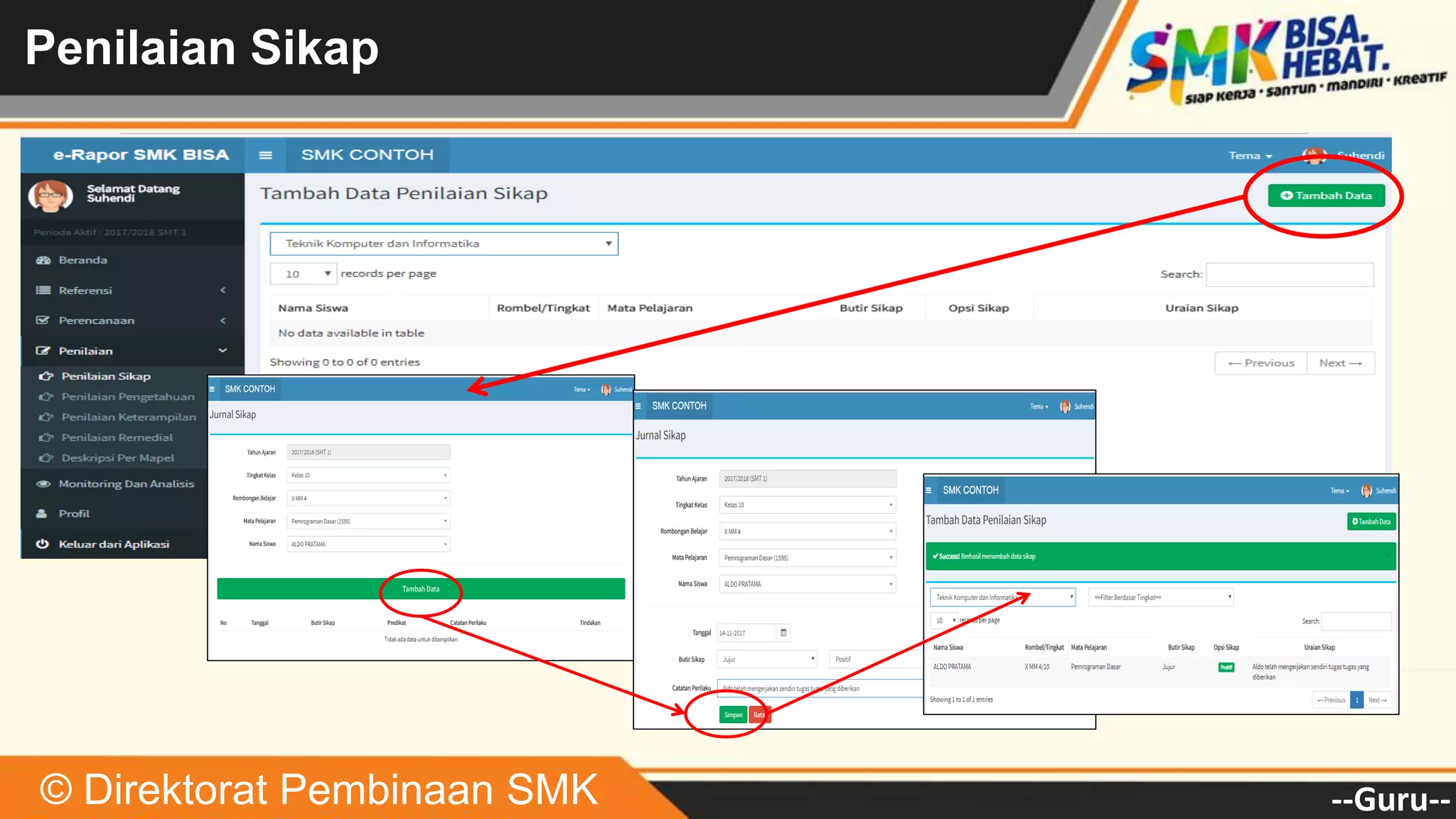 Panduan e rapor smk-v.3.0 | PPT