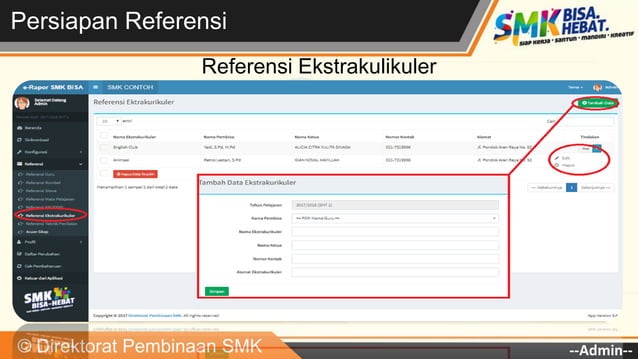 Panduan e rapor smk-v.3.0 | PPT