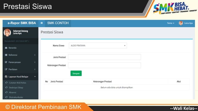 Panduan e rapor smk-v.3.0 | PPT