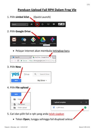 Panduan e rph online | PDF