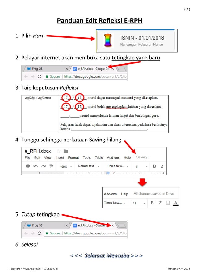 Panduan e rph online | PDF