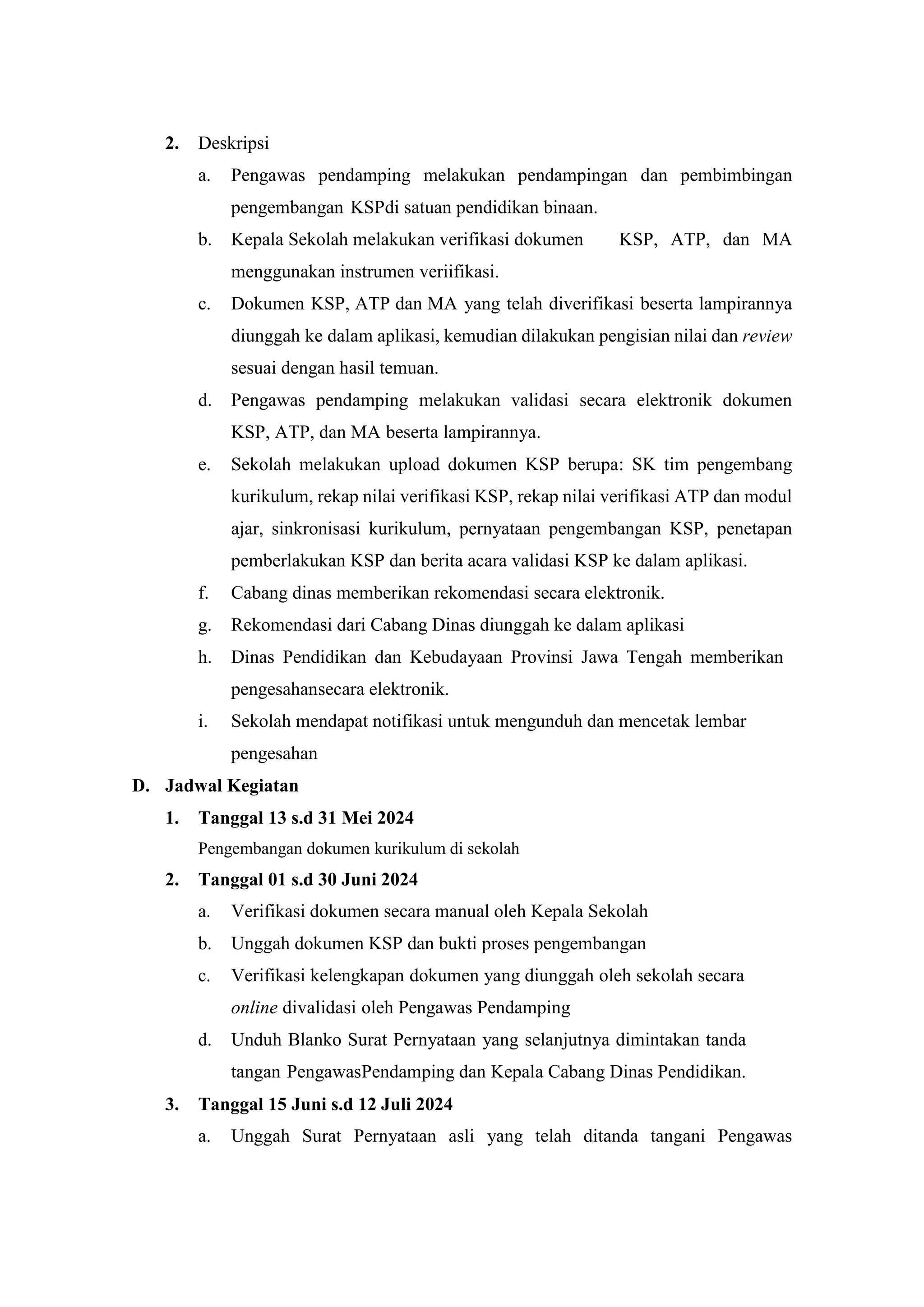 Panduan E_KSP SMK 2024 Program Kemendikbud SMK | DOCX