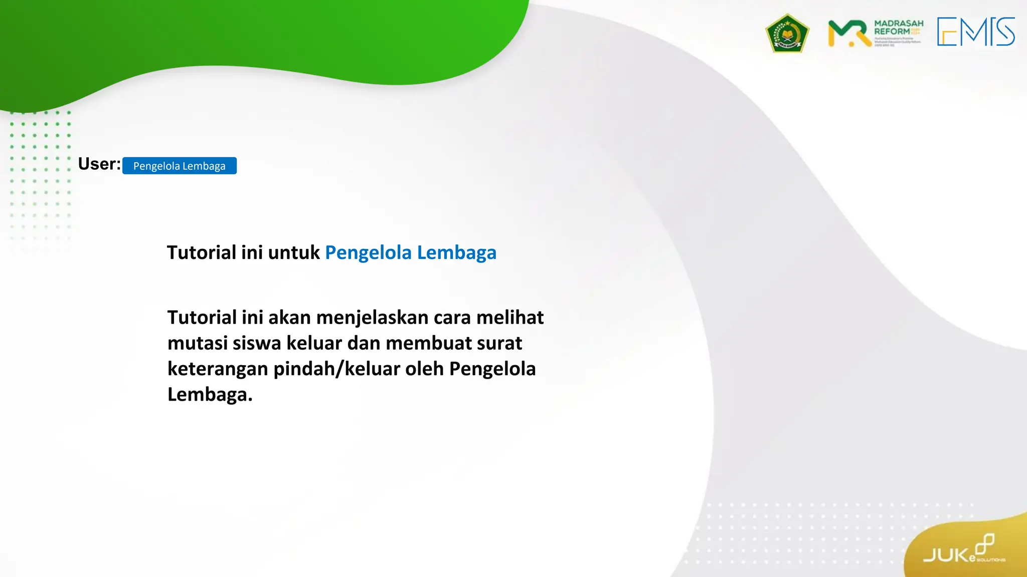 PANDUAN EMIS 4.0 MENU SISWA PANDUAN EMIS 4.0 | PDF