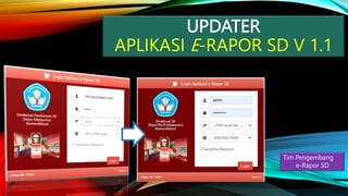 Panduan erapor SD.Panduan pemasukan nilai | PPTX