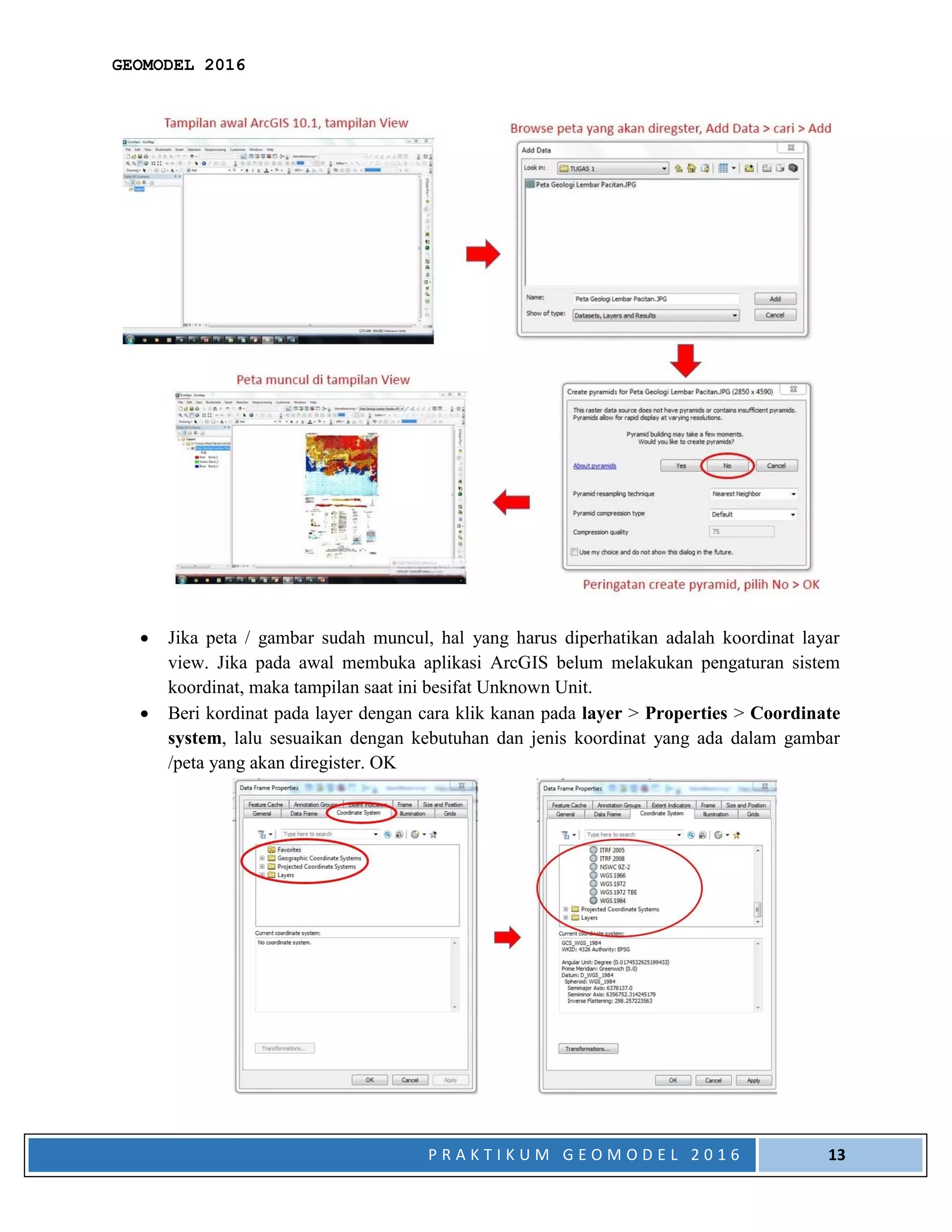 Panduan geomodel 2016 | PDF