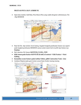 Panduan geomodel 2016 | PDF