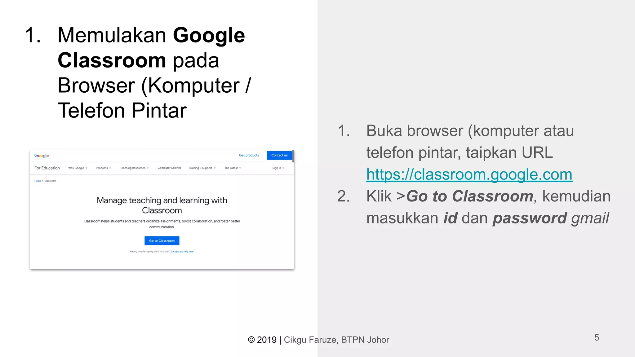Panduan google classroom | PDF