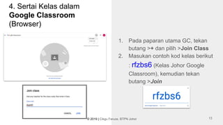 Panduan google classroom | PDF