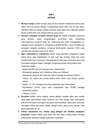 Panduan hand hygiene | DOCX