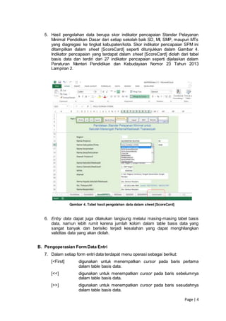 Panduan input data sqa | PDF