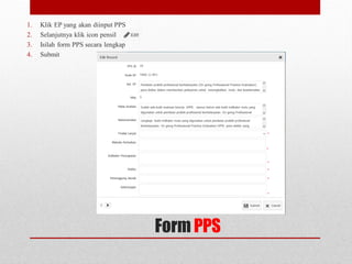 1.panduan input pps akreditasi kars 2024 | PDF