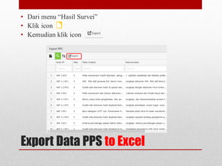 1.panduan input pps akreditasi kars 2024 | PDF