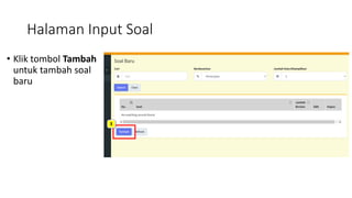 Panduan_Input_Soal_gerakan sejuta soal _AipViki | PDF