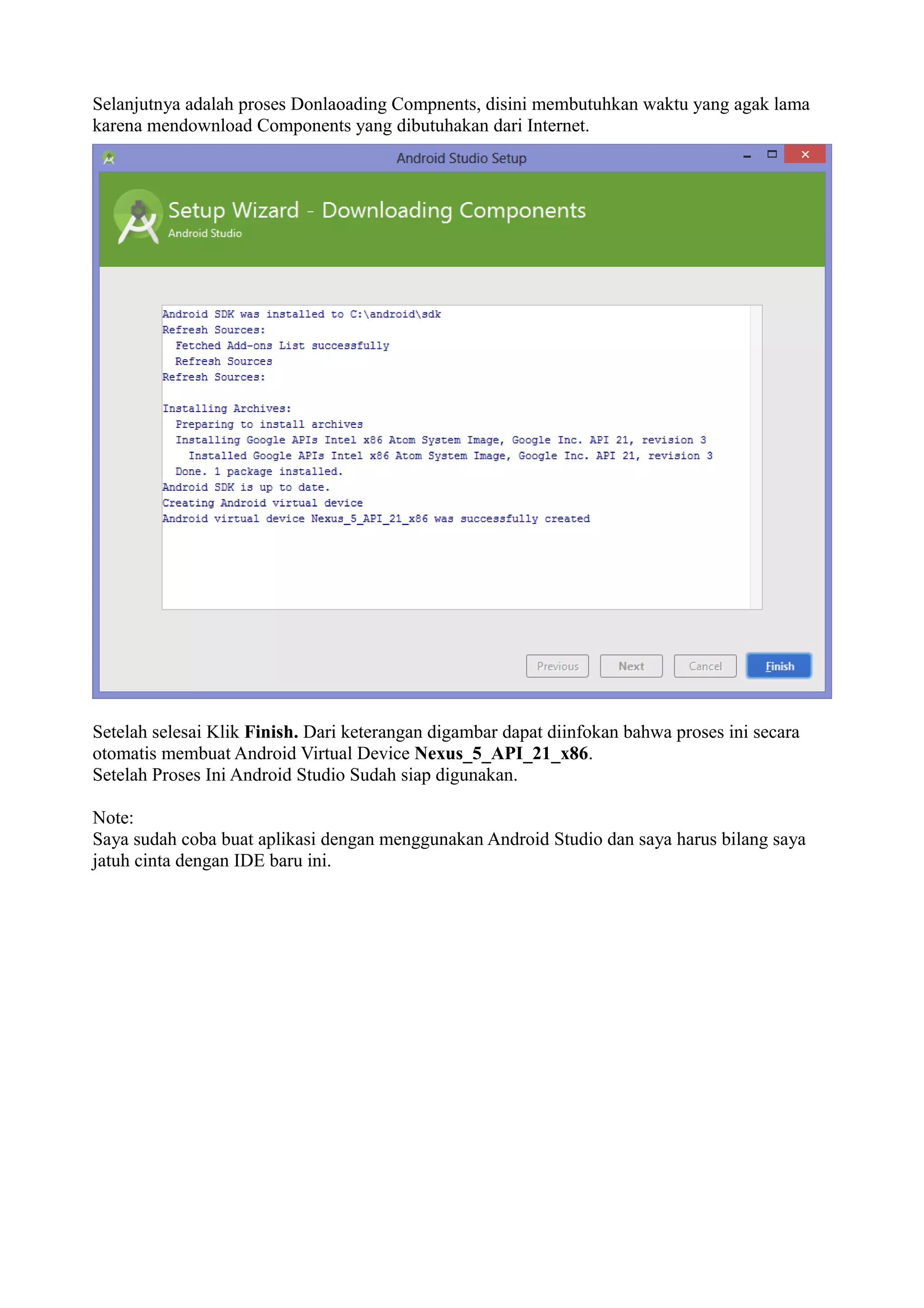 Panduan Instalasi Android Studio | PDF