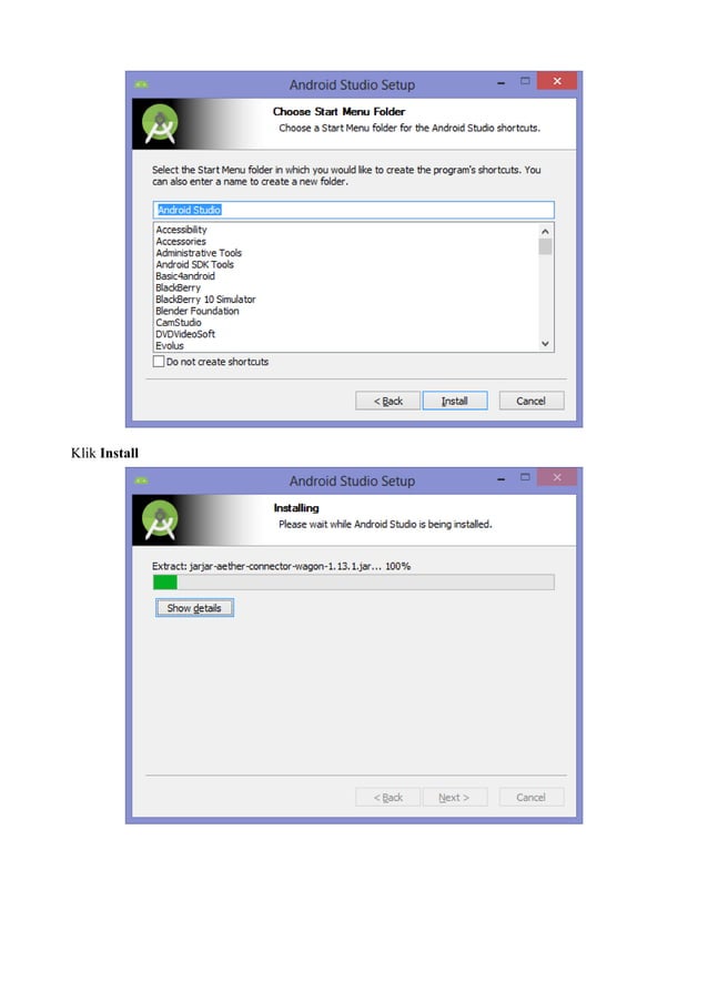 Panduan Instalasi Android Studio | PDF