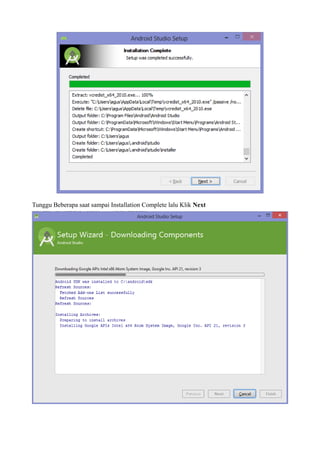 Panduan Instalasi Android Studio | PDF